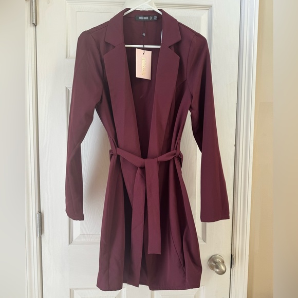 Missguided | Jackets & Coats | Nwt Missguided Brand Mid Long Jacket ...